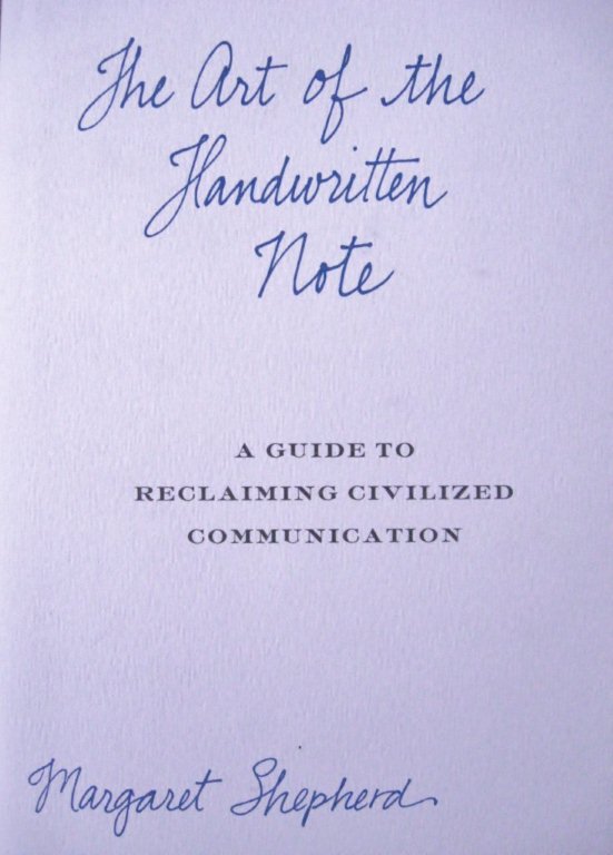 Handwritten note copy | Old Things R New